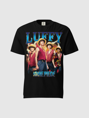One Piece Luffy Shirt in Black | Netflix Shop