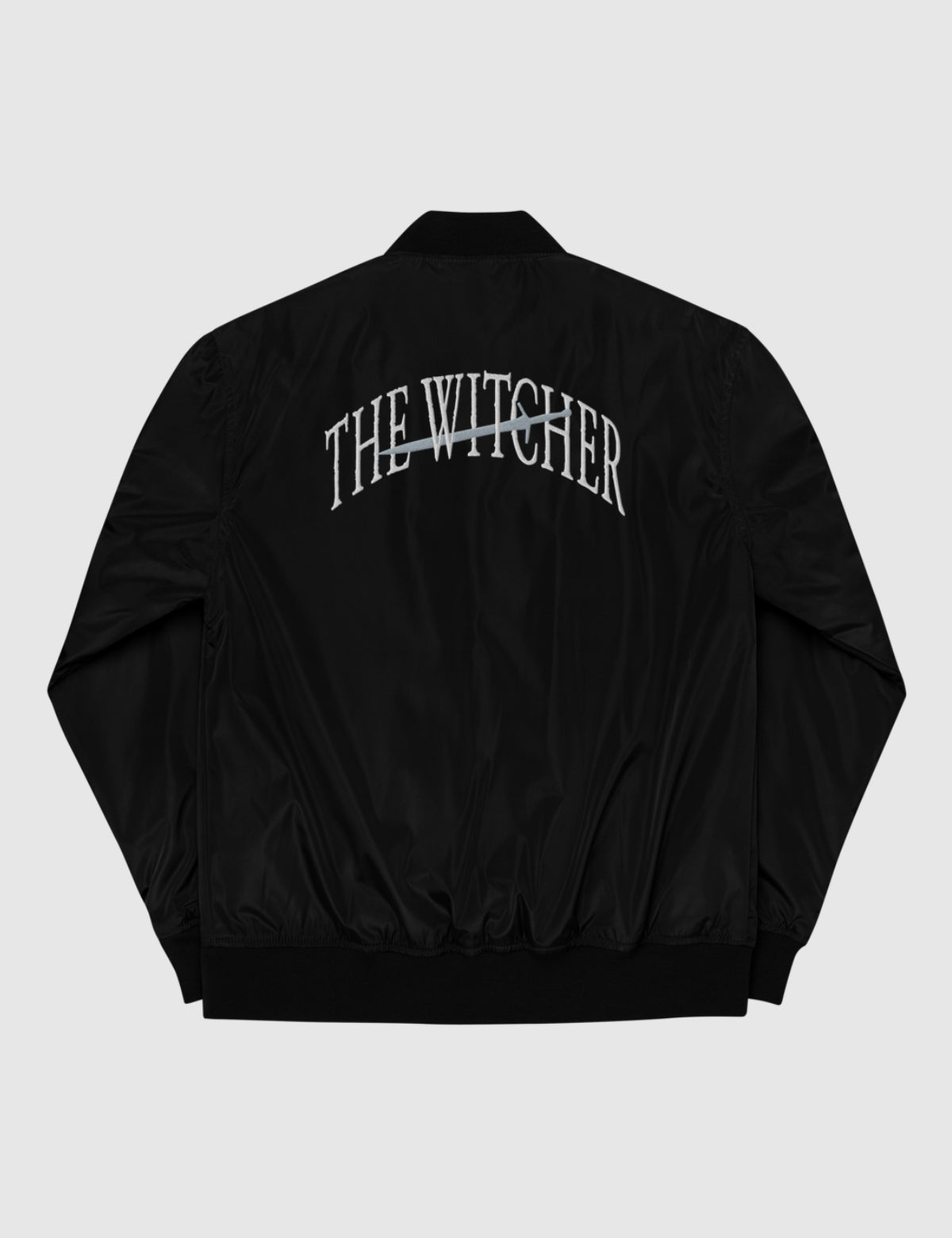 The Witcher Premium Recycled Bomber Jacket [Black] – Netflix Shop