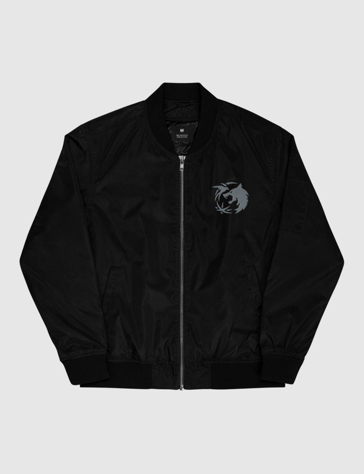 The Witcher Premium Recycled Bomber Jacket [Black] – Netflix Shop