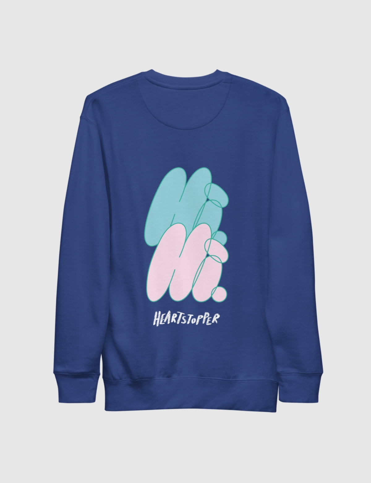 Heartstopper Unisex Premium Sweatshirt [Royal Blue] | Netflix Shop