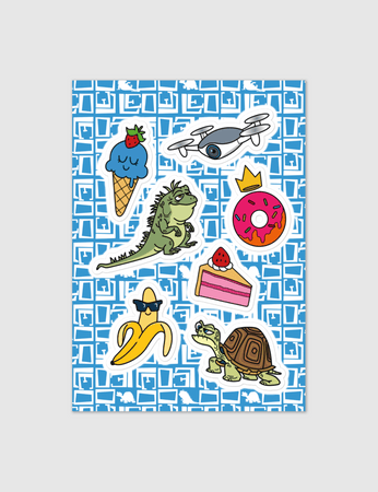 Leo Stickers Sheet: Classroom Adventure | Netflix Shop