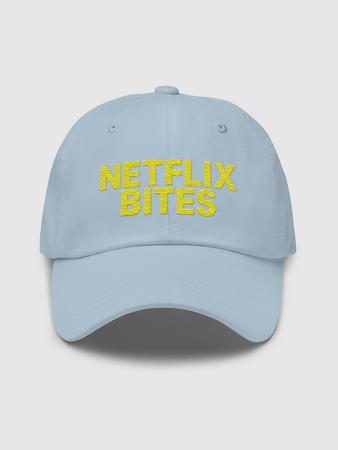 Netflix Bites Exclusive Dad Hat [Light Blue] – Netflix Shop