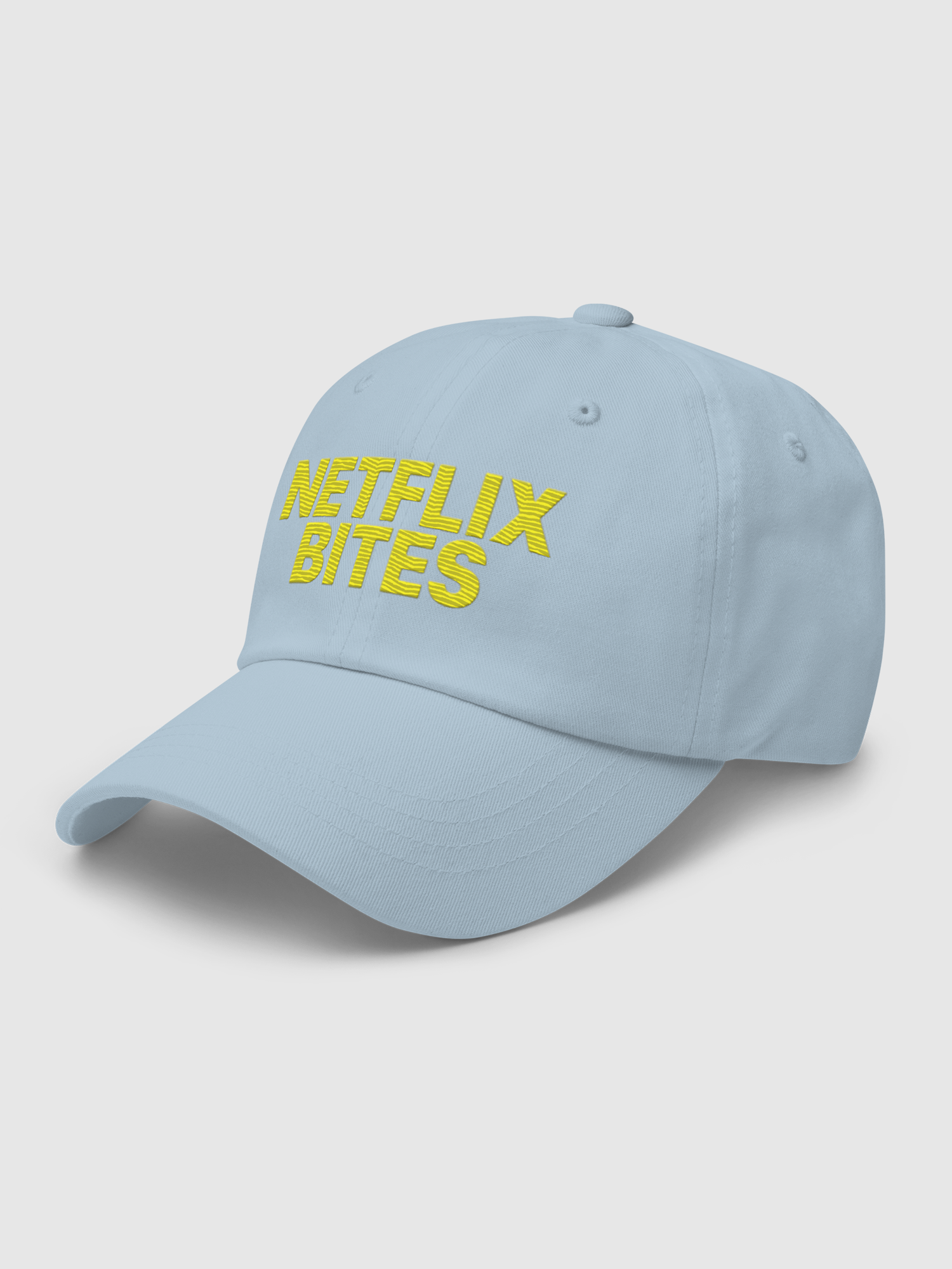 Netflix Bites Exclusive Dad Hat [Light Blue] – Netflix Shop