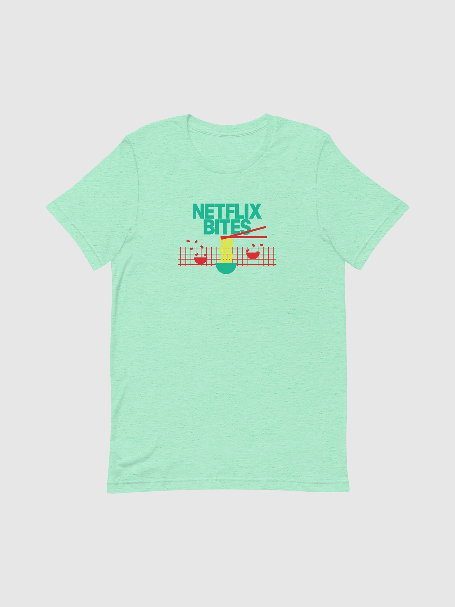 Netflix Bites Exclusive Noodles Unisex T-Shirt [Mint] – Netflix Shop