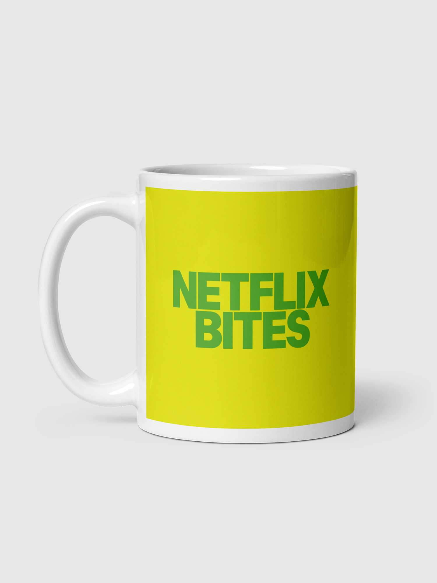 Netflix Bites Exclusive Glossy Mug - Take A Bite – Netflix Shop