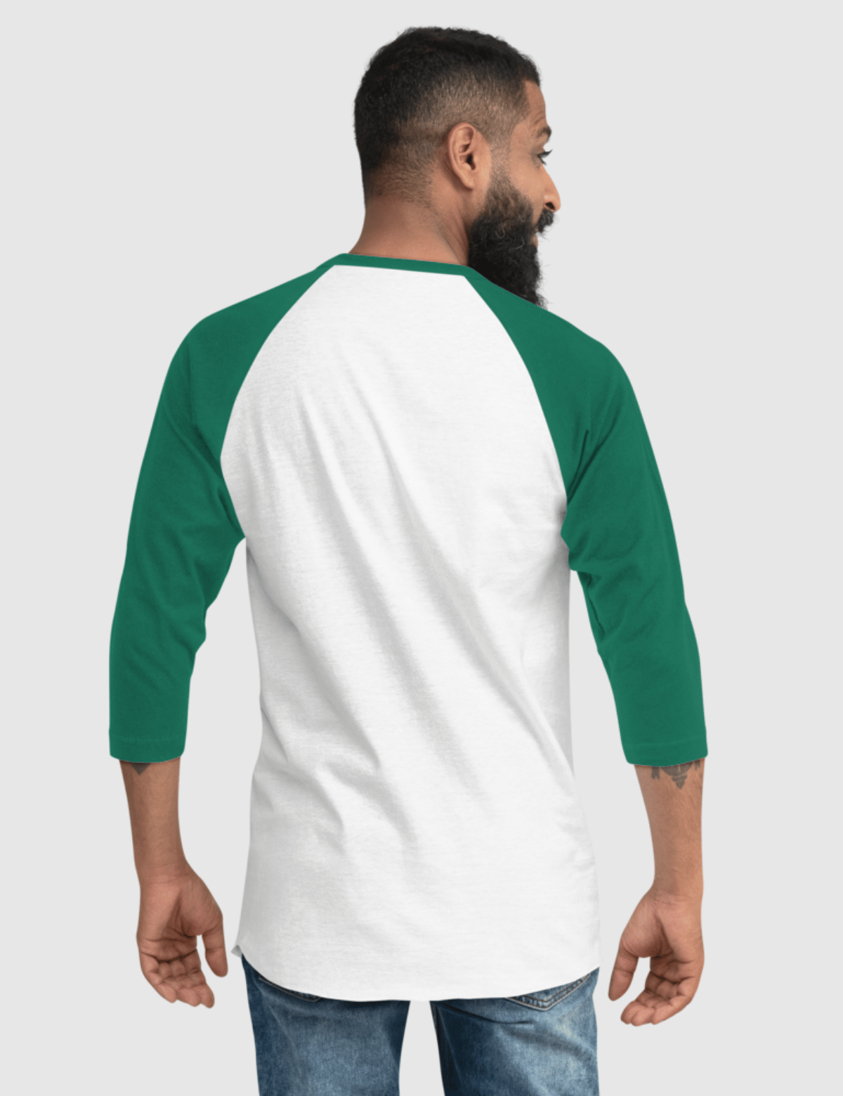 Squid Game: The Challenge Player Raglan Shirt [White/Kelly] - Player ...
