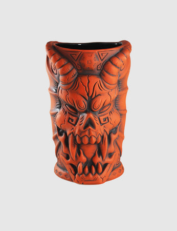 Burnt Orange Ceramic Hellfire Mug | Netflix Shop