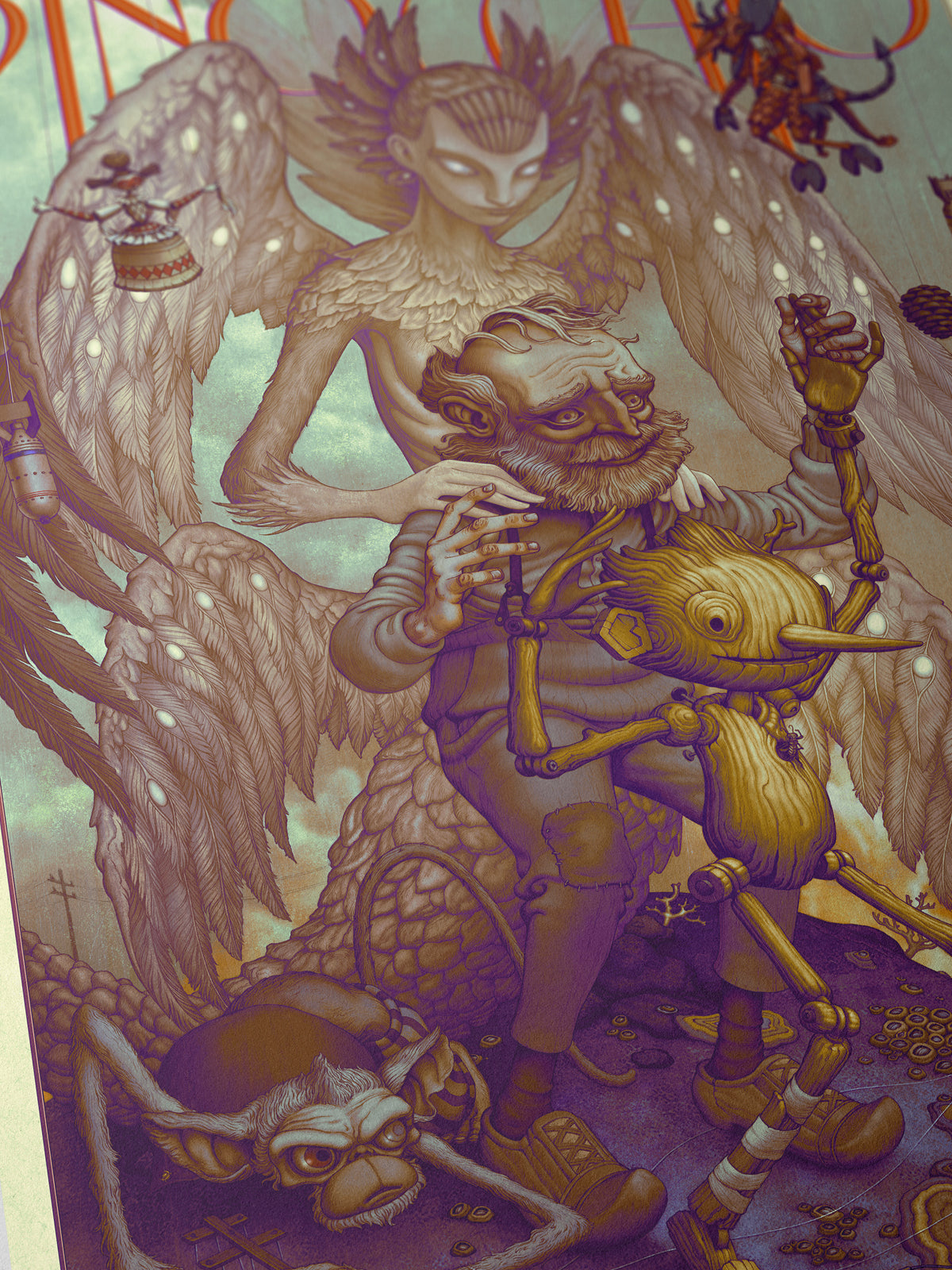 Pinocchio by James Jean, 14"x23" – Netflix Shop