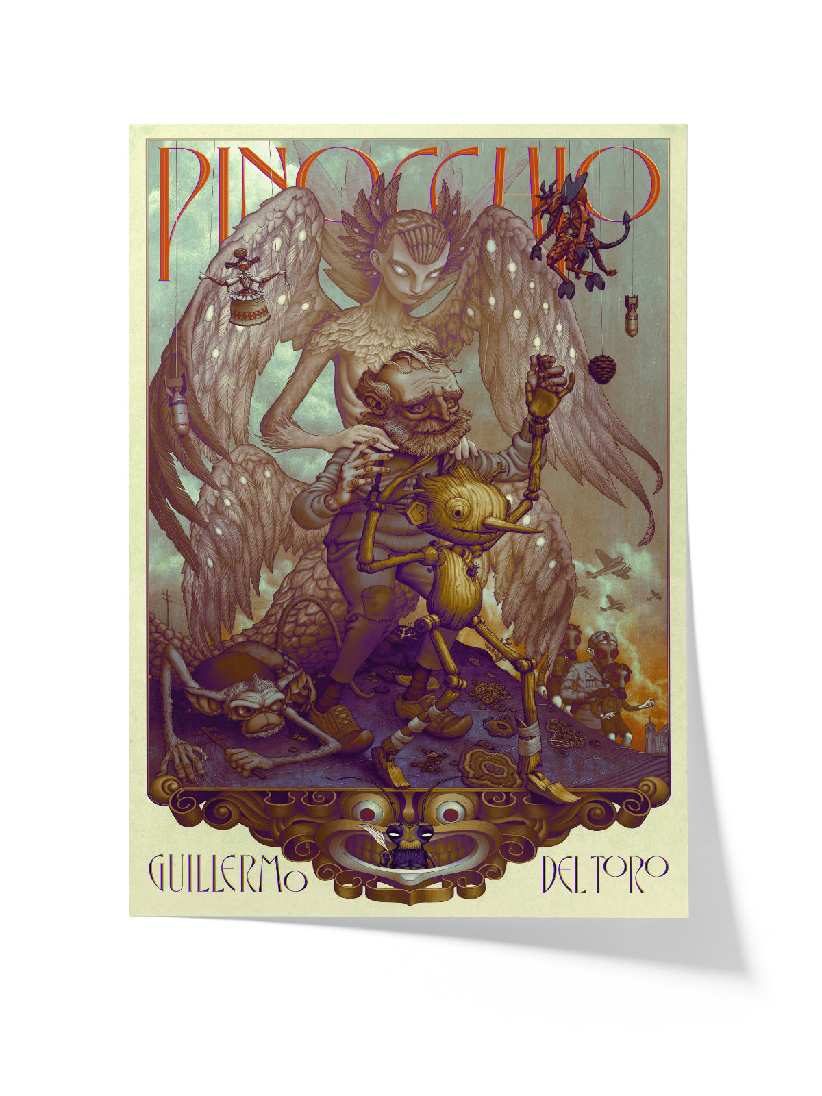 Pinocchio by James Jean, 14"x23" – Netflix Shop