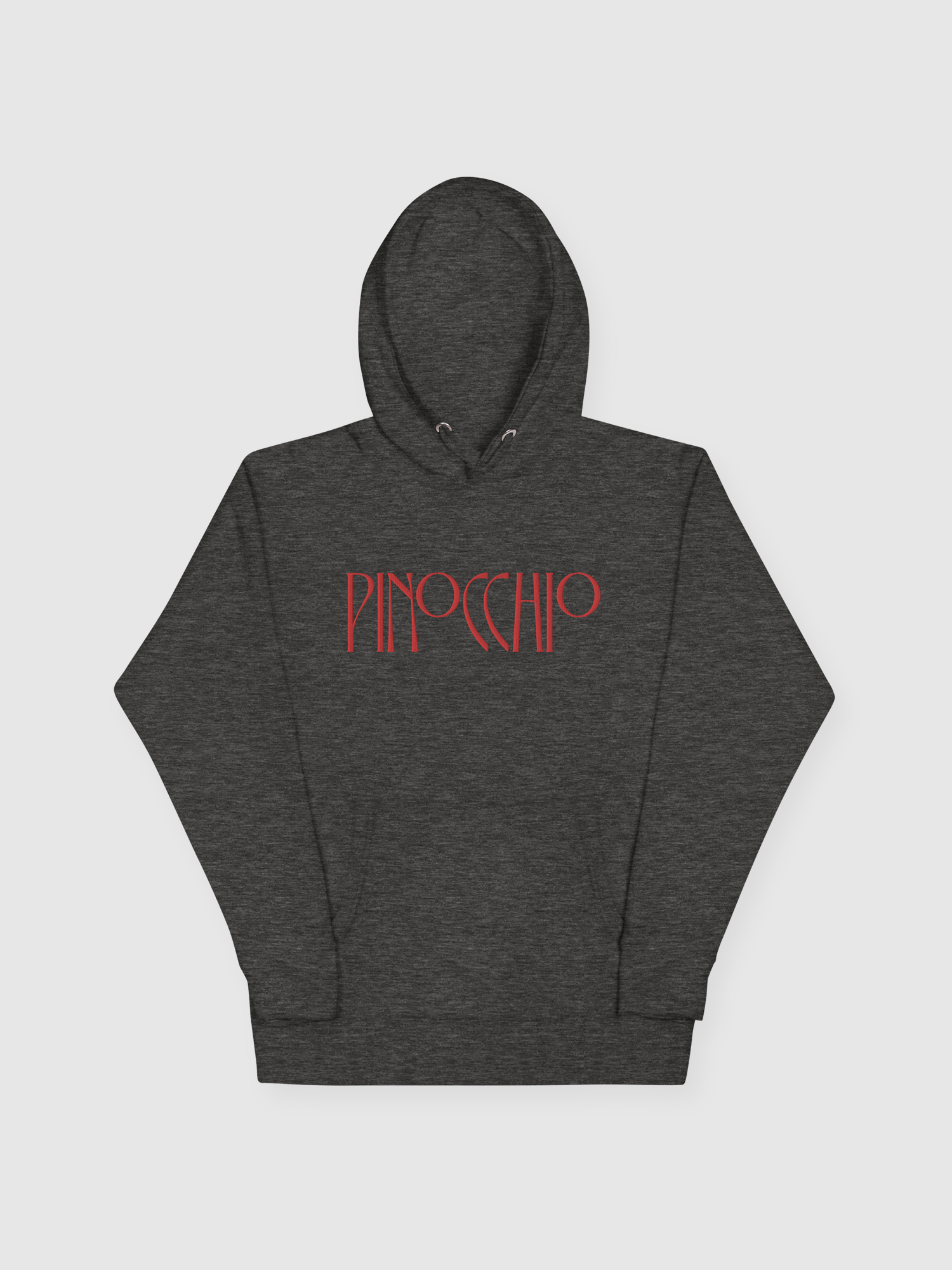 Pinocchio Unisex Hoodie [Charcoal Heather] – Netflix Shop