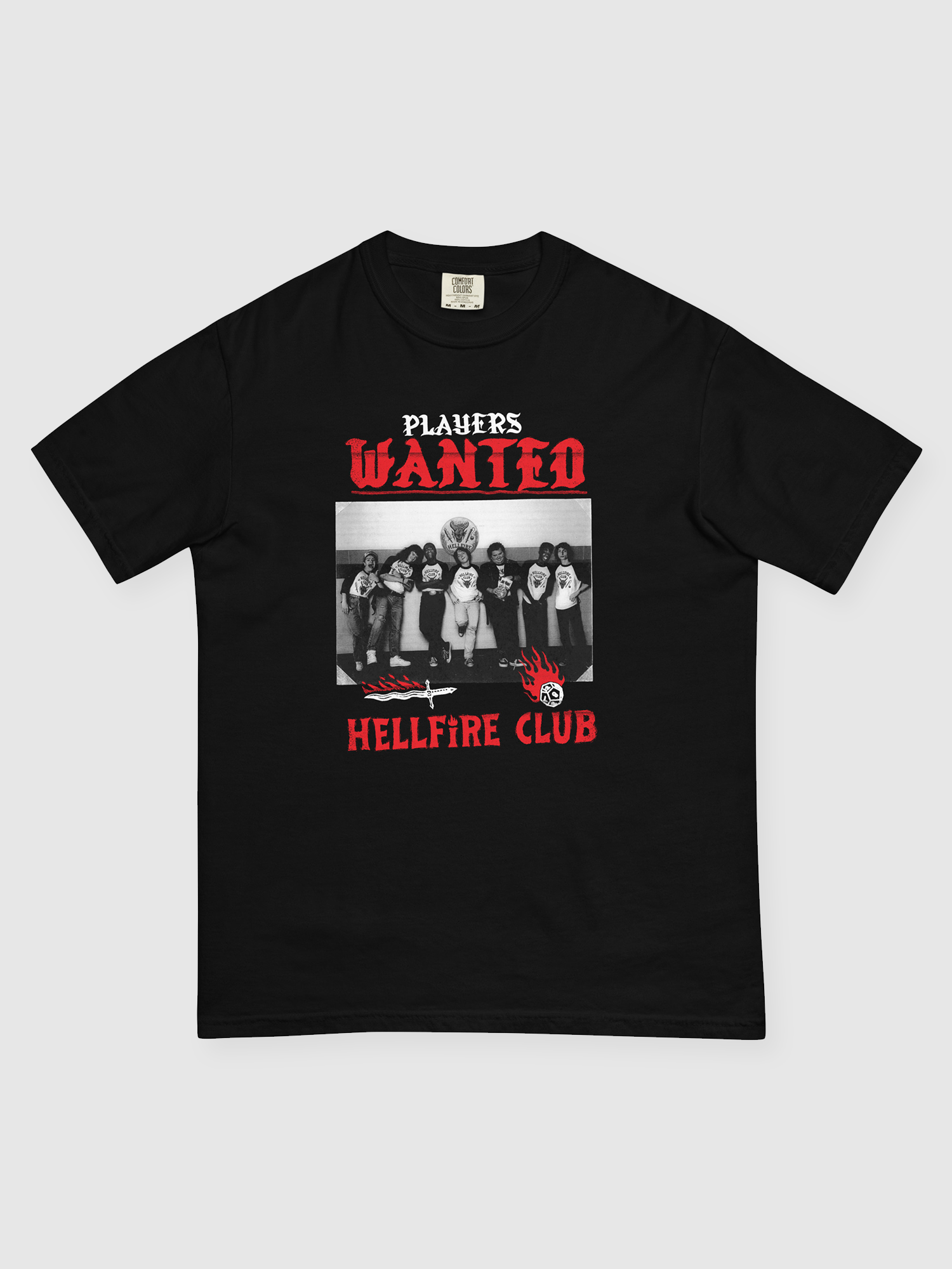 Hellfire Club Members Stranger Things Shirt | Netflix Shop
