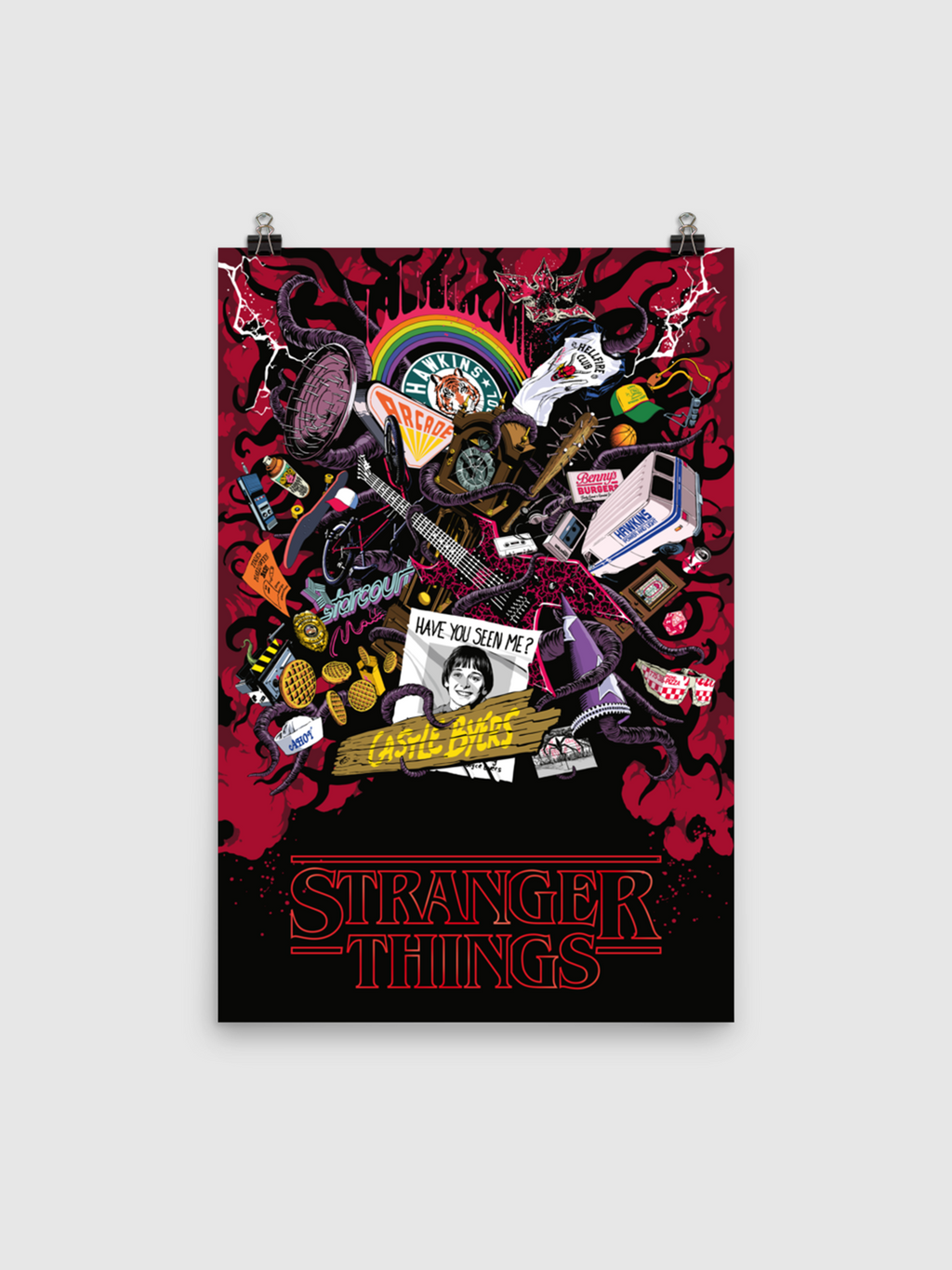 Butcher Billy Stranger Things Poster | Netflix Shop