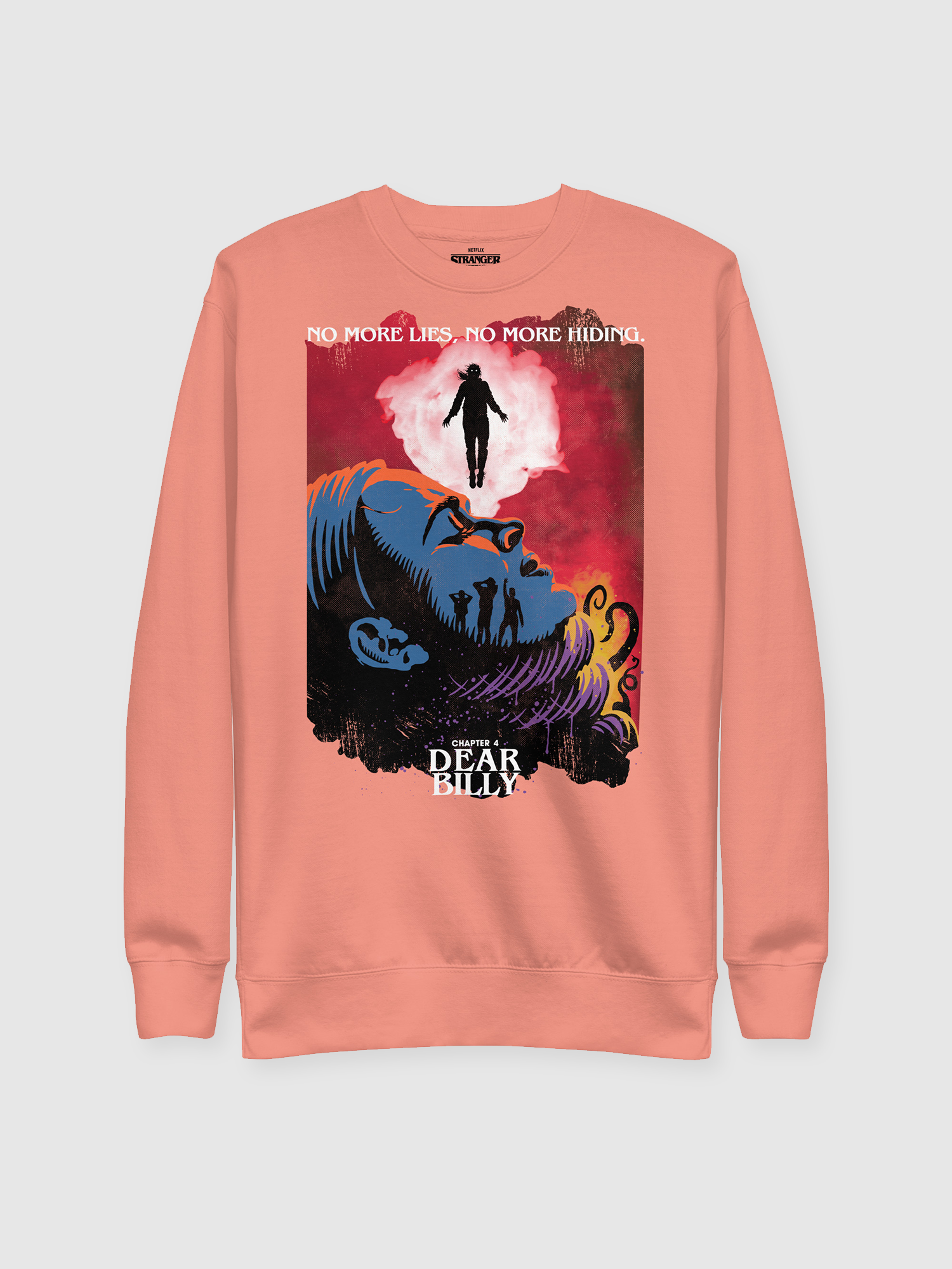 Stranger Things x Butcher Billy Dear Billy Sweatshirt [Dusty Rose ...