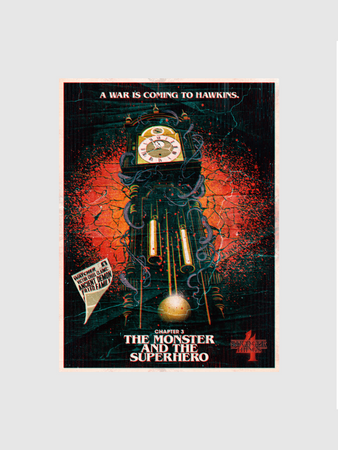 Stranger Things Season 4 Poster | Netflix Shop