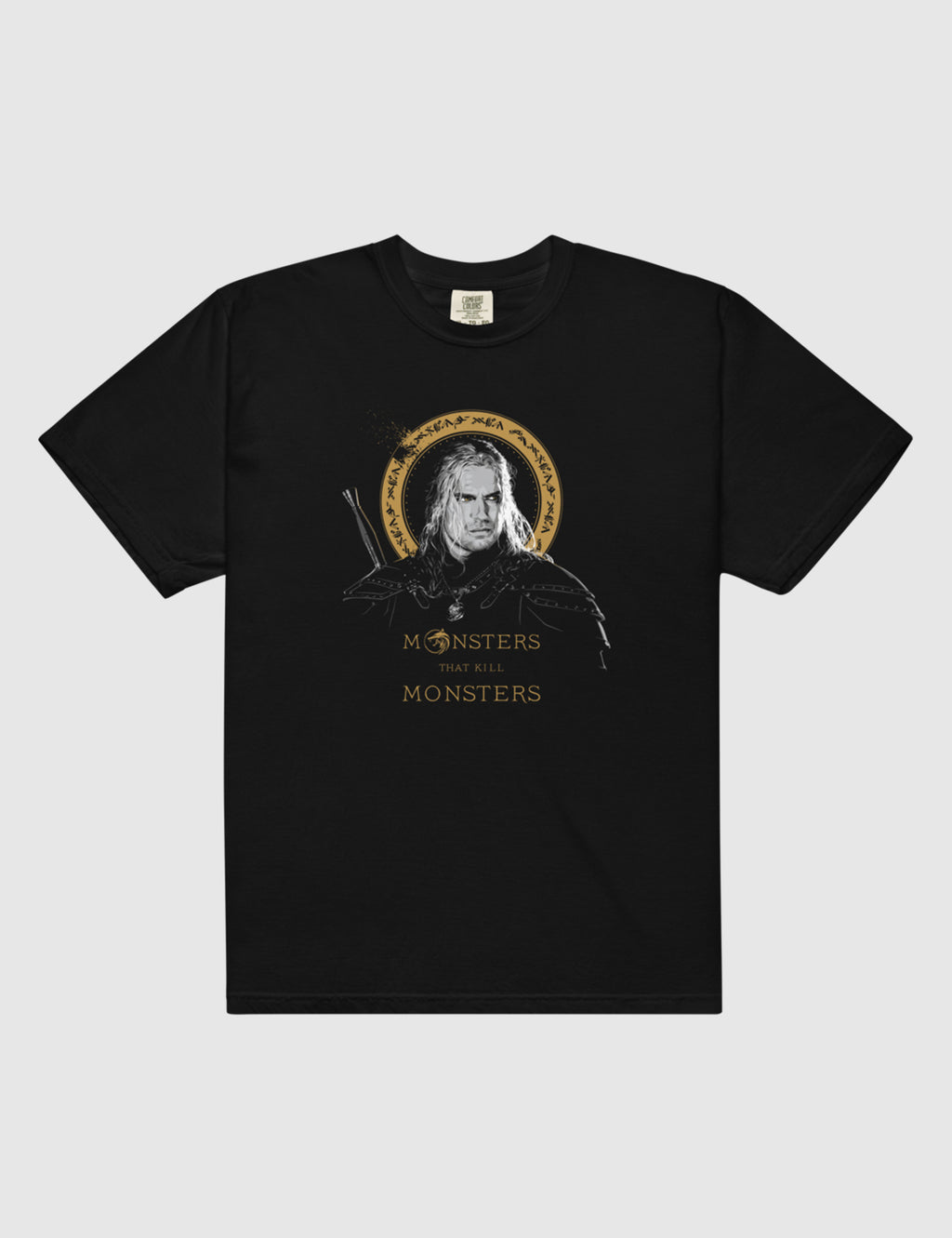 The Witcher Monsters Tee - Black | Netflix Shop