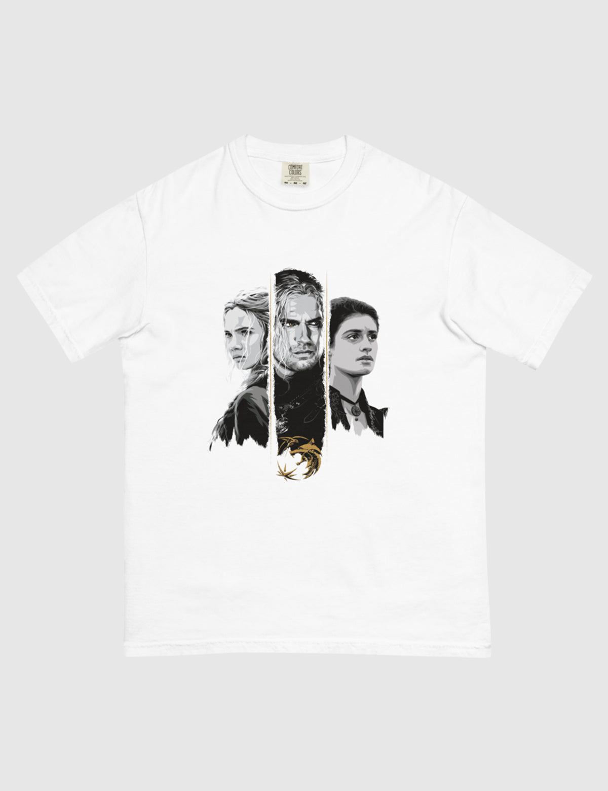 The Witcher Characters T-Shirt - White | Netflix Shop