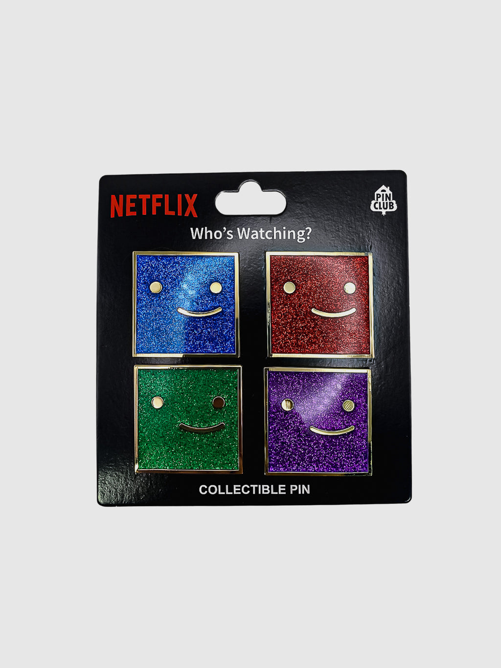 "Who's Watching?" Netflix Profile Icons Set of 4 – Netflix Shop