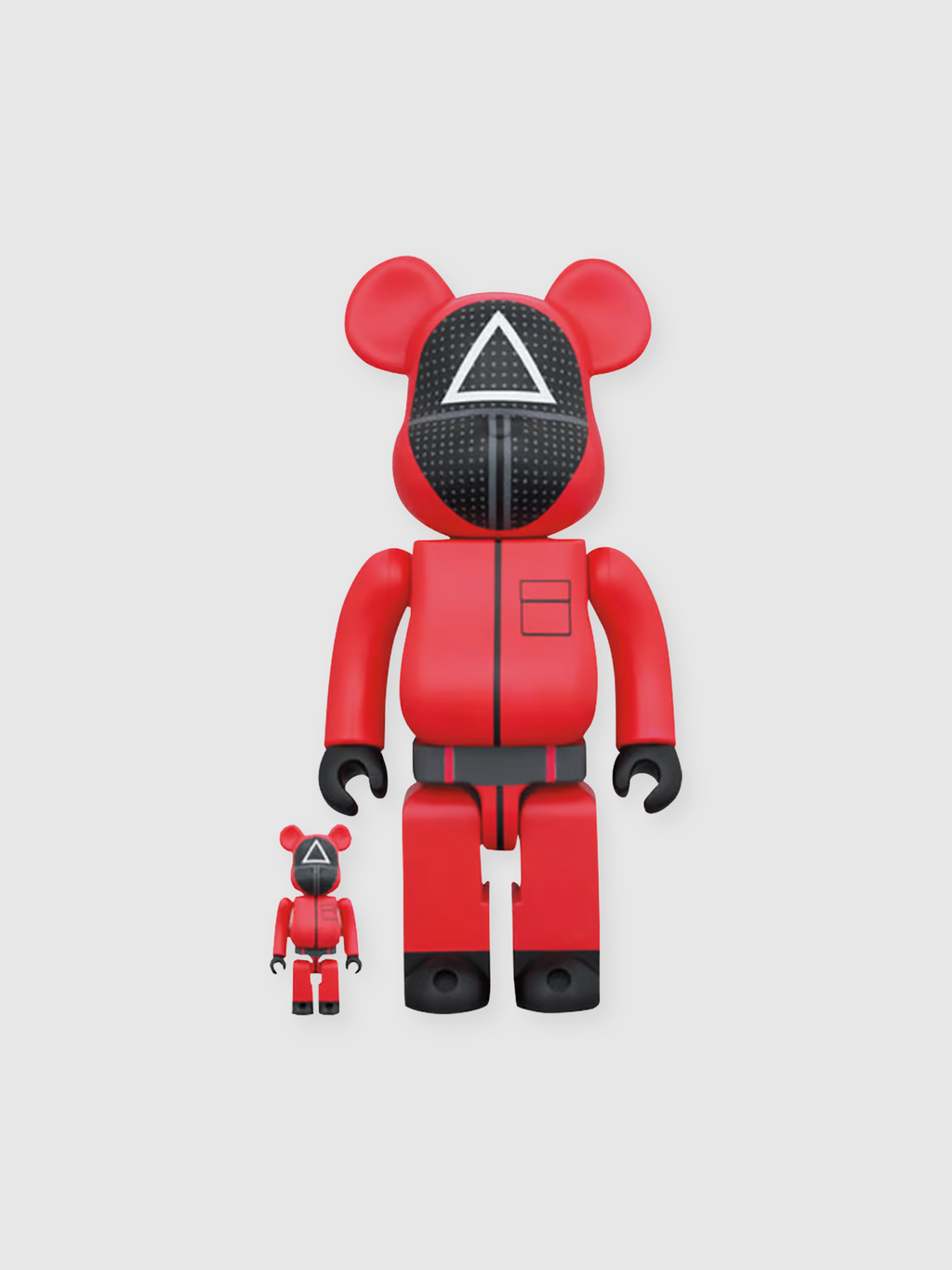 Squid Game Triangle Guard BE@RBRICK 400% & 100% | Netflix Shop